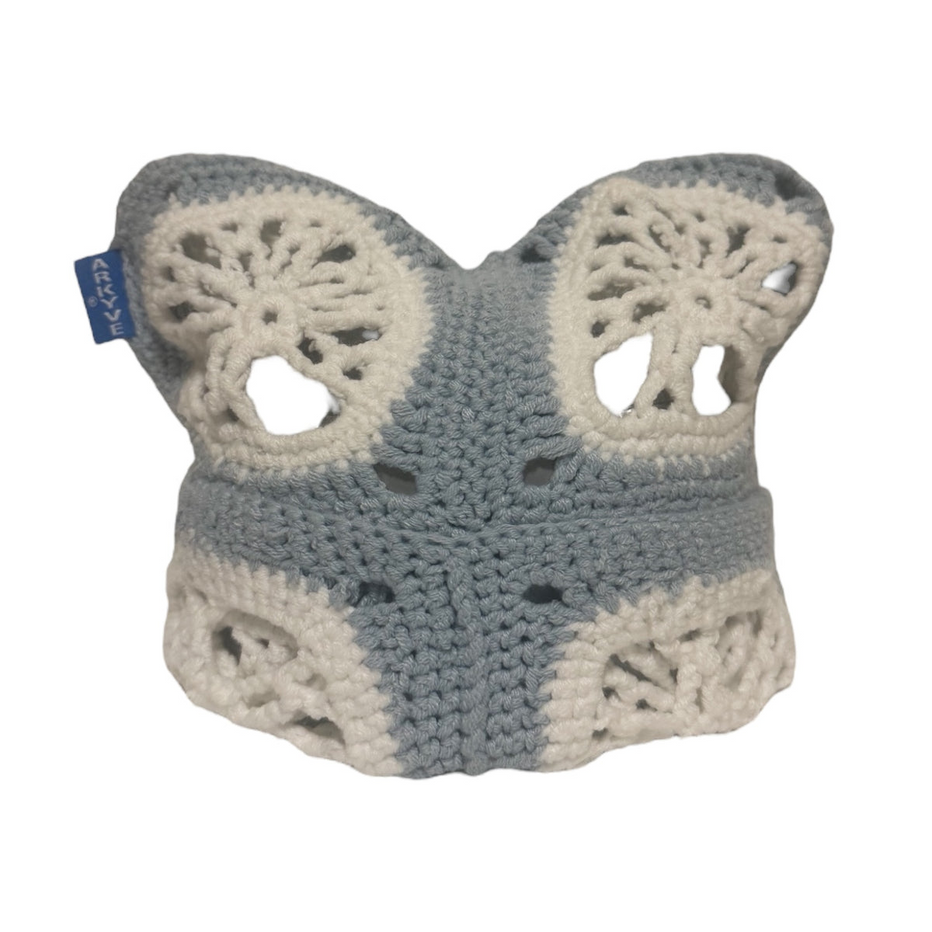 Arkyve Frosted Tree Crochet Cat Hat – The Magnolia Park