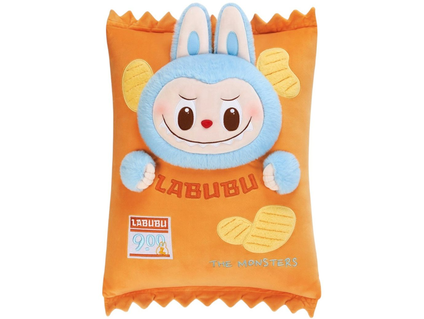 Pop Mart Labubu The Monsters Wacky Mart Series Chips Pillow – The ...